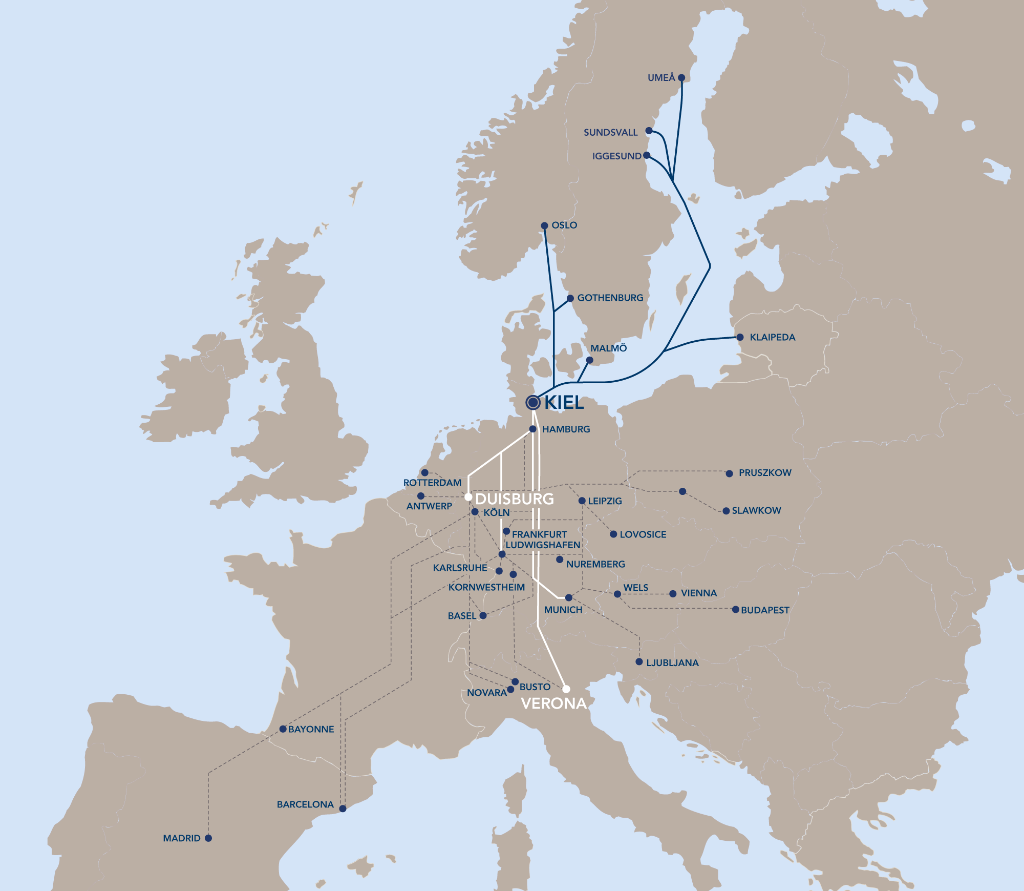 Intermodal & KombiPort - PORT OF KIEL